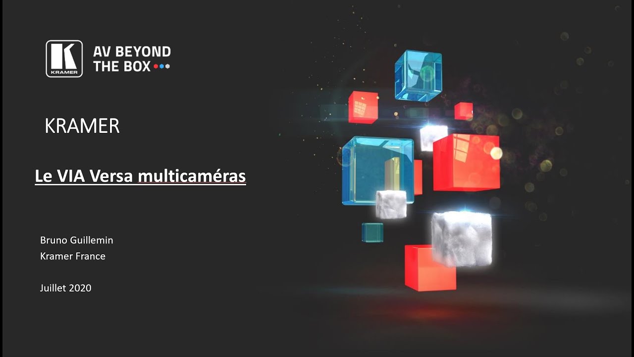 L'utilisation multi-caméras avec la solution VIA Kramer. - YouTube