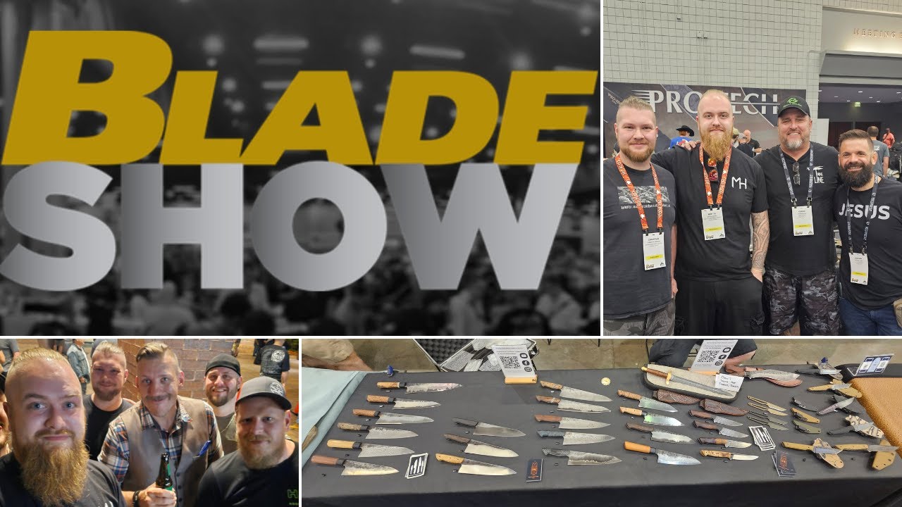 THE BIGGEST KNIFESHOW IN THE WORLD | Bladeshow Atlanta | VLOG ft ...