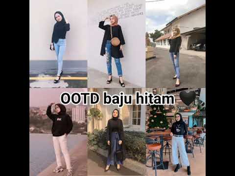 OOTD ATASAN HITAM 🖤