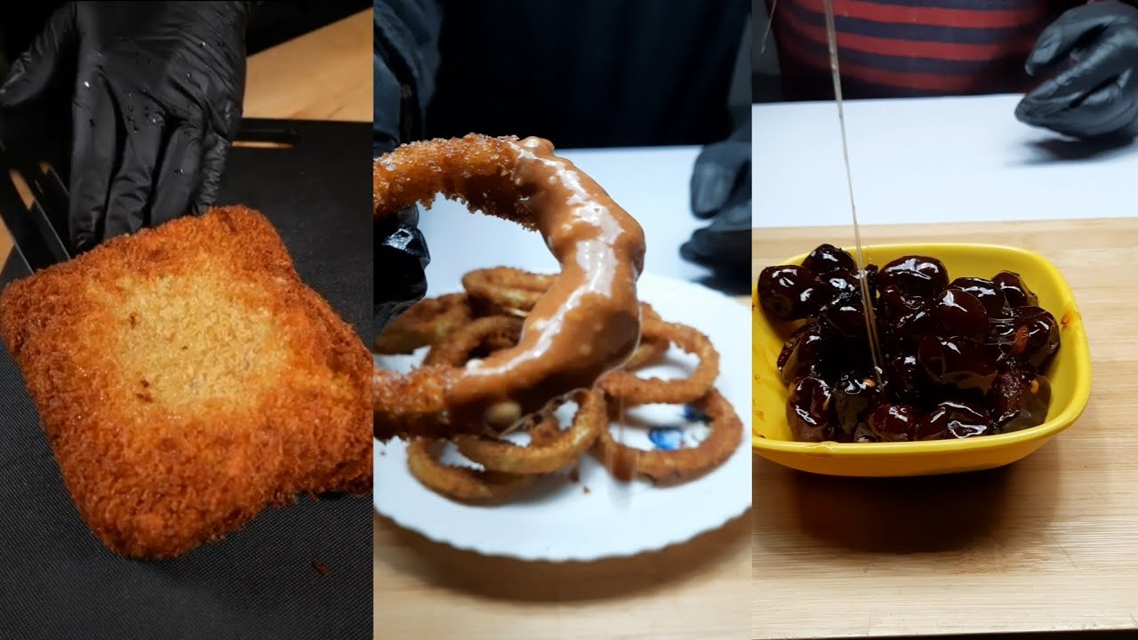 Deep Fried Bread Recipe | Loki Ring | Bair Achar Recipe | Loki Ring ...