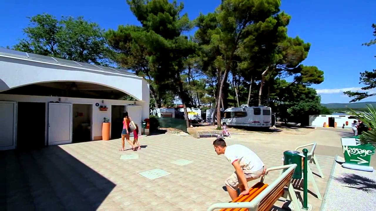 Camping Ježevac, Krk Island - Green oasis within the Krk town - YouTube