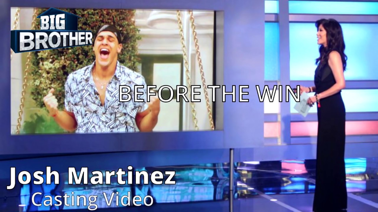 Josh Martinez Casting Tape for Big Brother Season 19 - YouTube