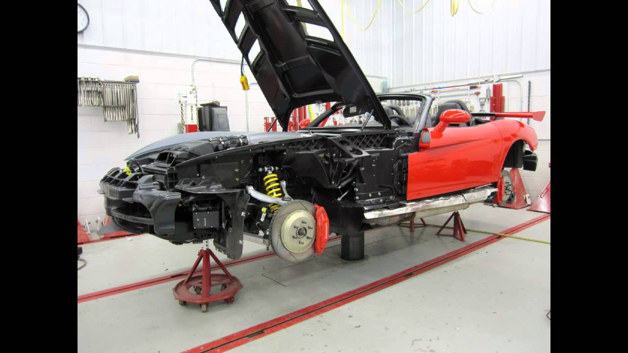 Dodge Viper Frame Replacement - YouTube
