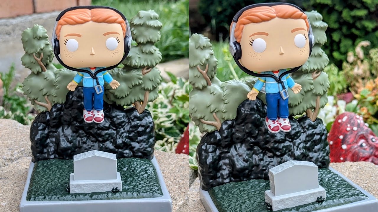 New Stranger Things Max at Cemetery floating figure Diorama Funko Pop ...