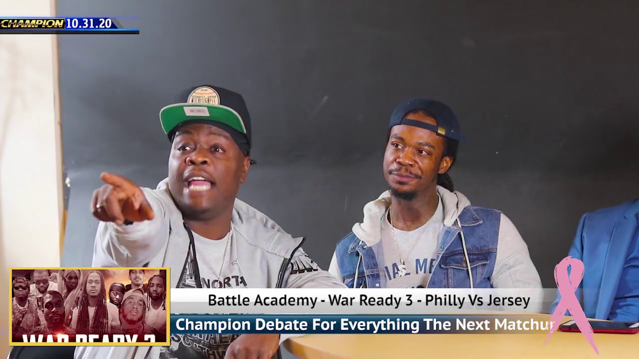 CAN JERSEY BEAT PHILLY IN BATTLE RAP? | CHAMPION - YouTube