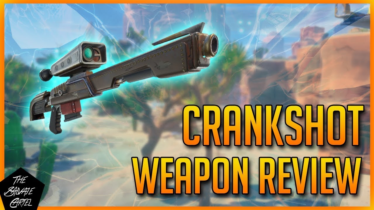 FORTNITE STW: CRANKSHOT IN-DEPTH WEAPON REVIEW! - YouTube