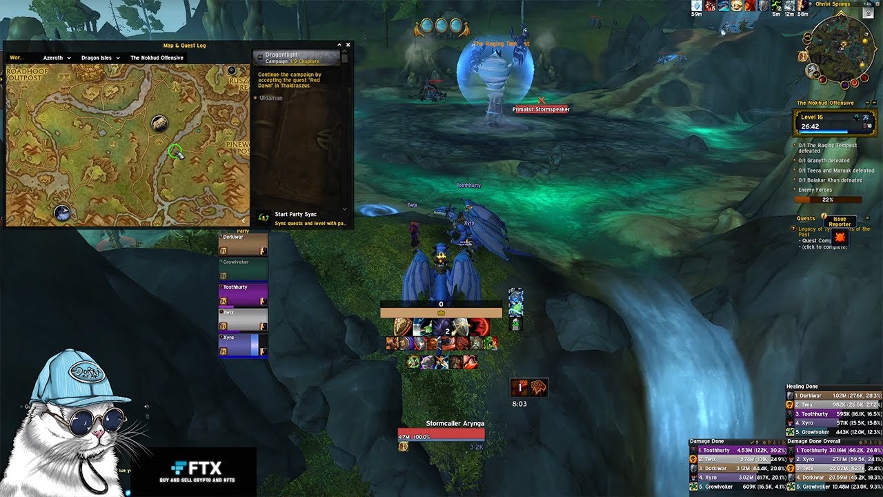 Growl Gets a Little Lost - World of Warcraft | WoW DragonFlight - YouTube