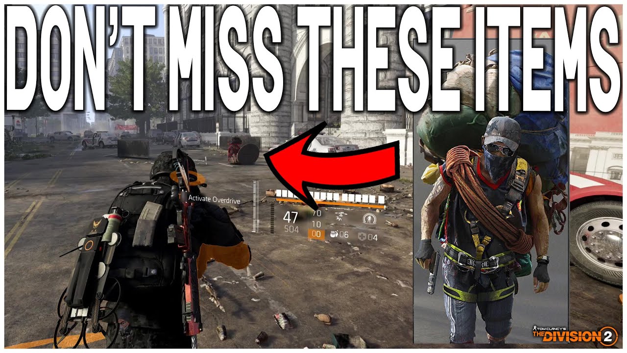 The Division 2 - DON'T MISS THESE RARE ITEMS! The Harvest, Chill Out ...