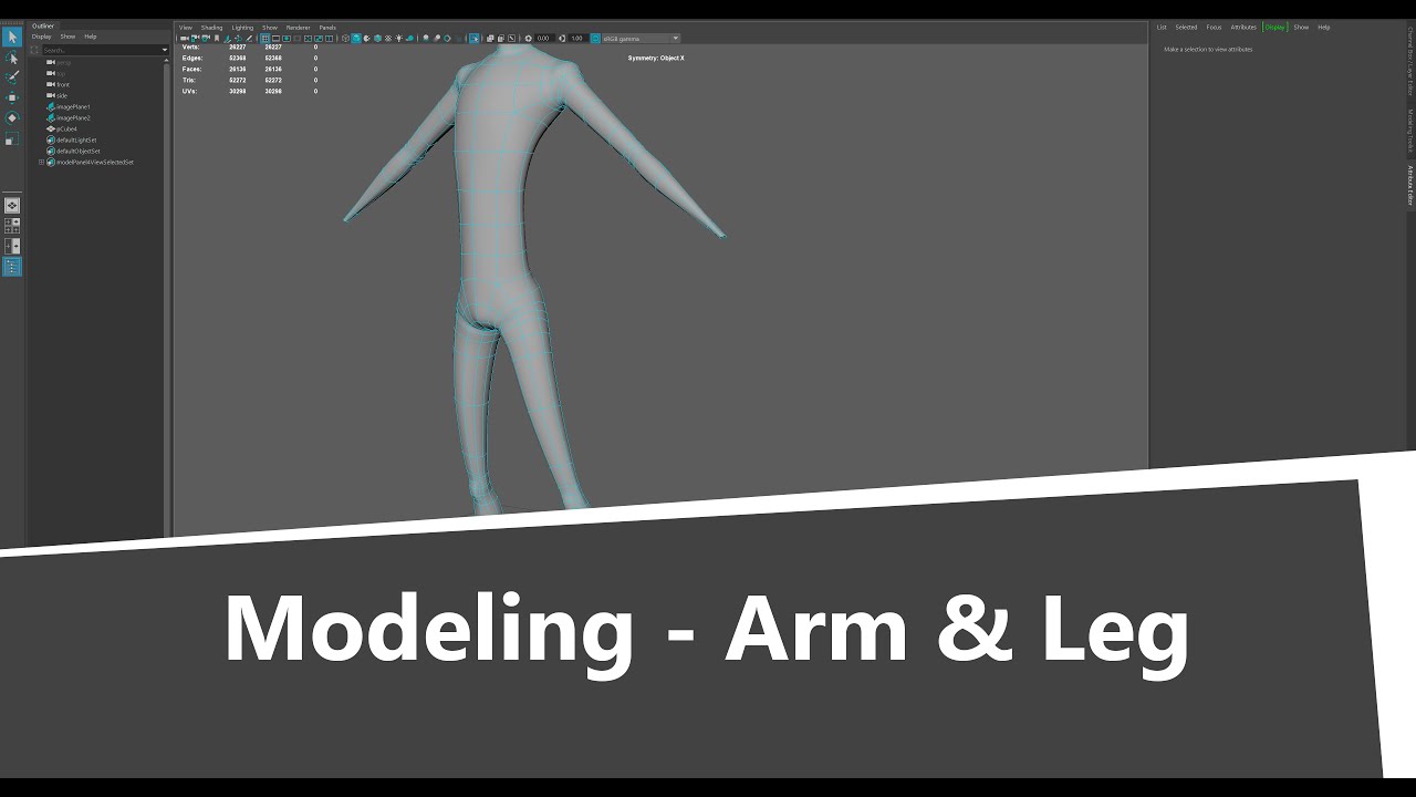 Arms & Legs - Modeling Series - YouTube