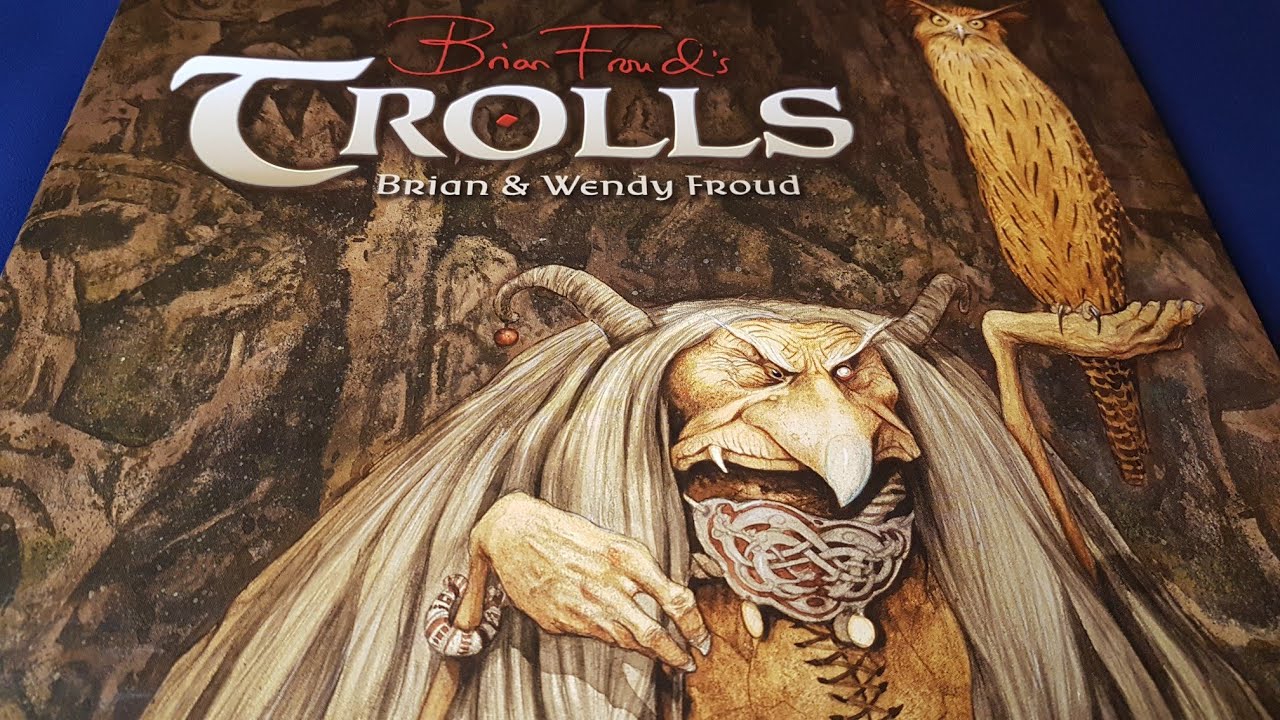 Brian Froud's Trolls - Beautiful Book review - YouTube