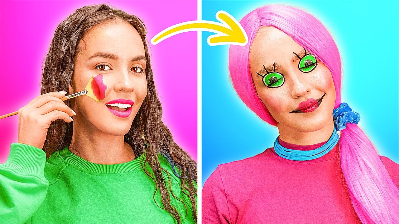 DES ASTUCES DE MAQUILLAGE POUR FAIRE LA FÊTE || Fabriquer Son Propre ...