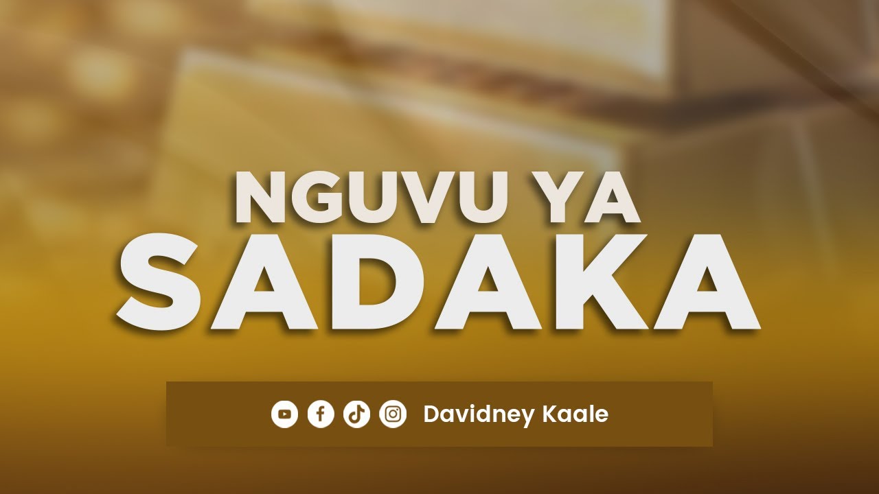 Nguvu ya sadaka (sehemu ya 1) - YouTube