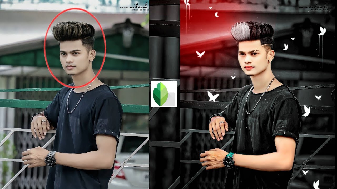 Just 2 Step - Black tone photo editing 2023 | Dark and Black effect ...