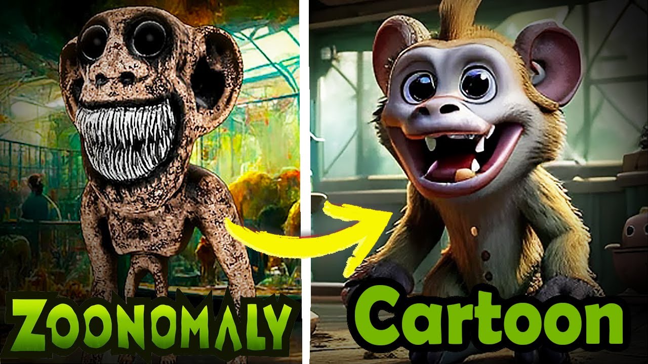 ZOONOMALY | Game VS Cartoon | Characters Comparison - YouTube