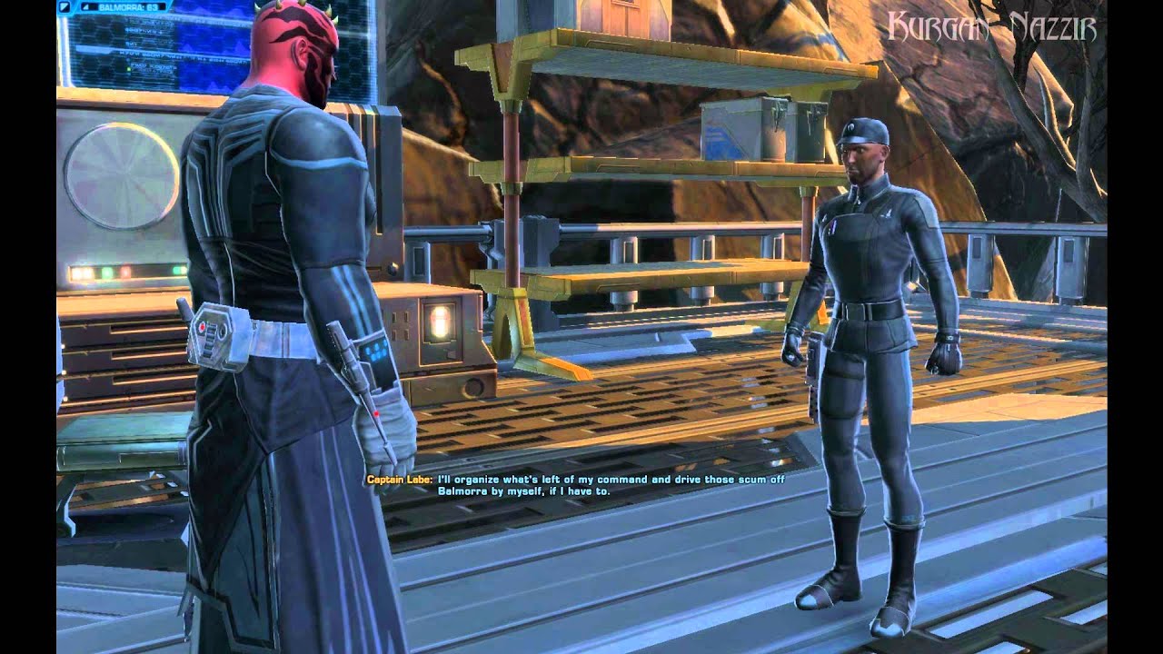 SWTOR - Capt Labe Dialogue - YouTube