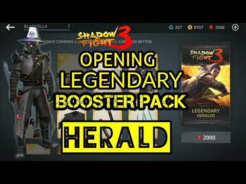 Shadow Fight 3 OPENING LEGENDARY BOOSTER PACK | HERALD - YouTube