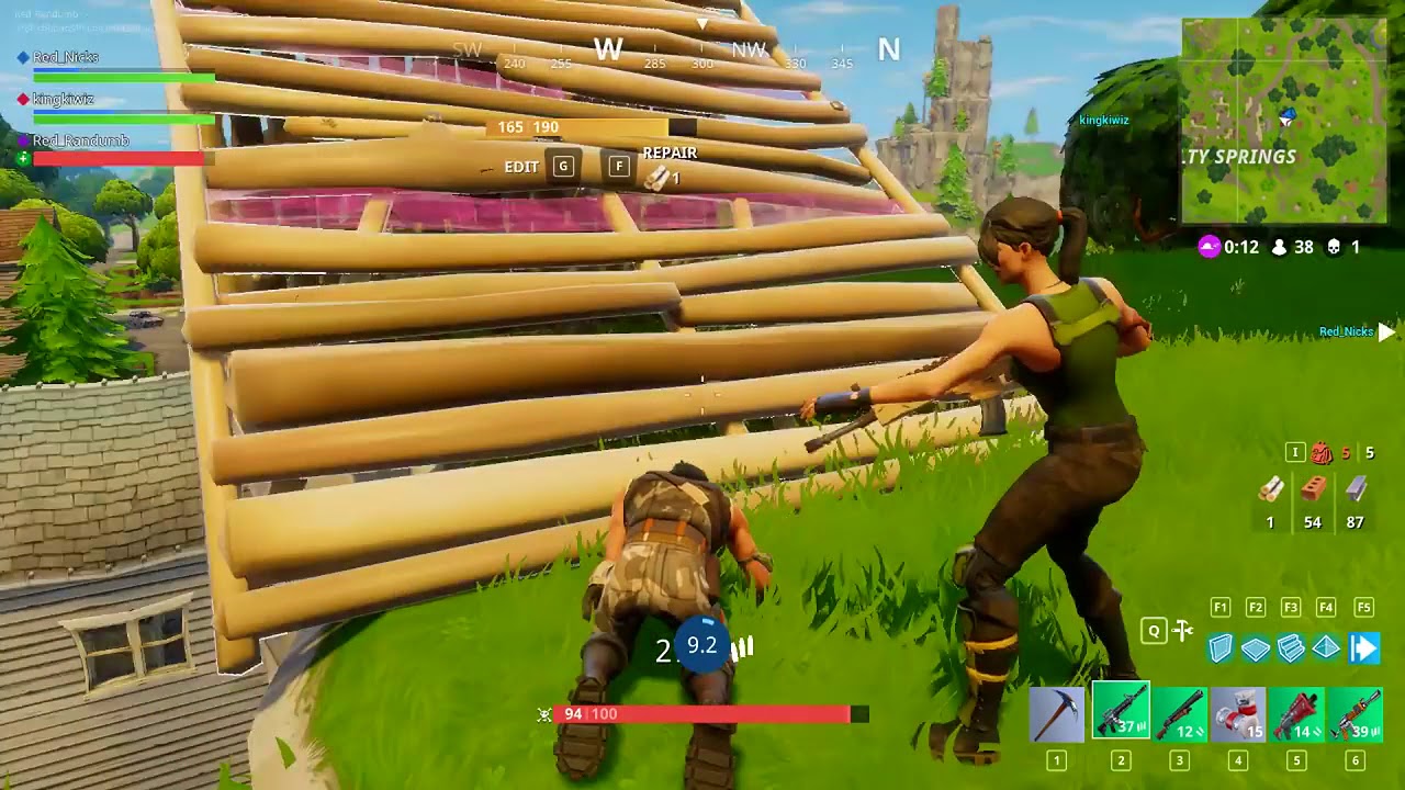 KIWIZ GOES CRAZY! (RED HOUSE PLAYS FORTNITE!) - YouTube
