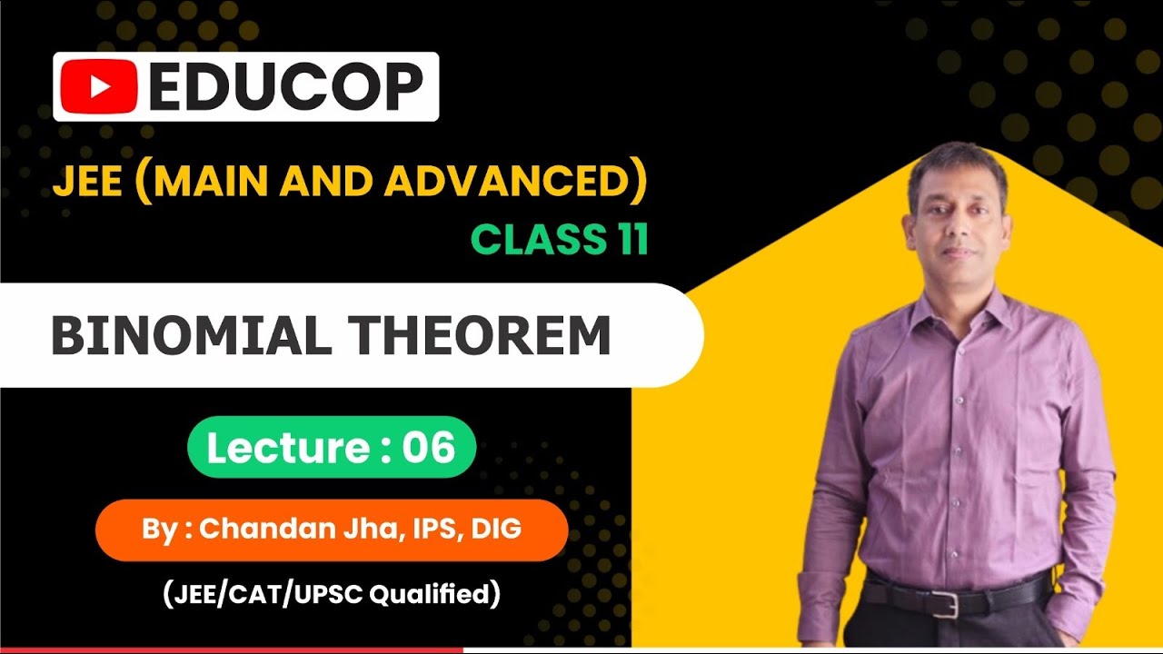 Binomial Theorem | Lec-06 | Numerically Greatest Term-2 | @Educop ...
