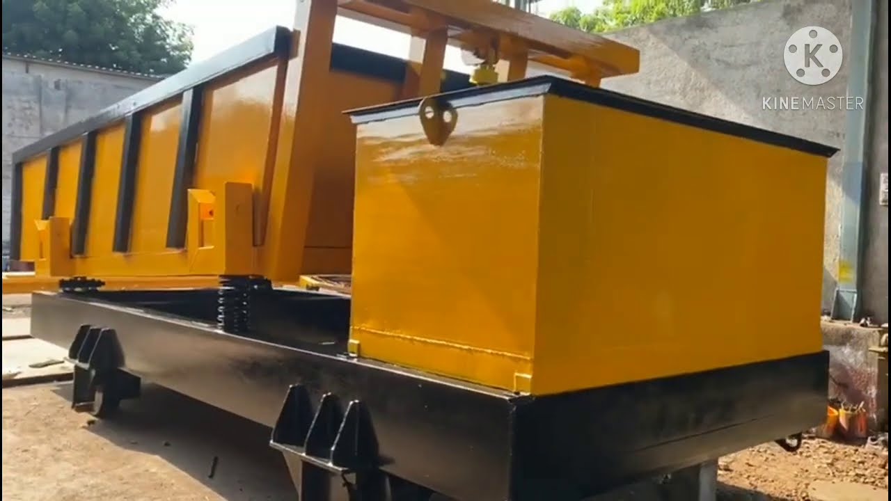 Scrap Transfer Trolley - YouTube