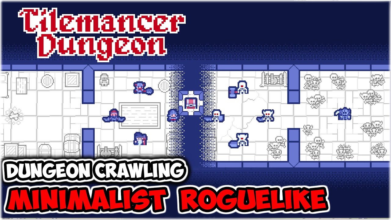 Minimalist Puzzle Themed Dungeon Crawler - Tilemancer Dungeon - YouTube