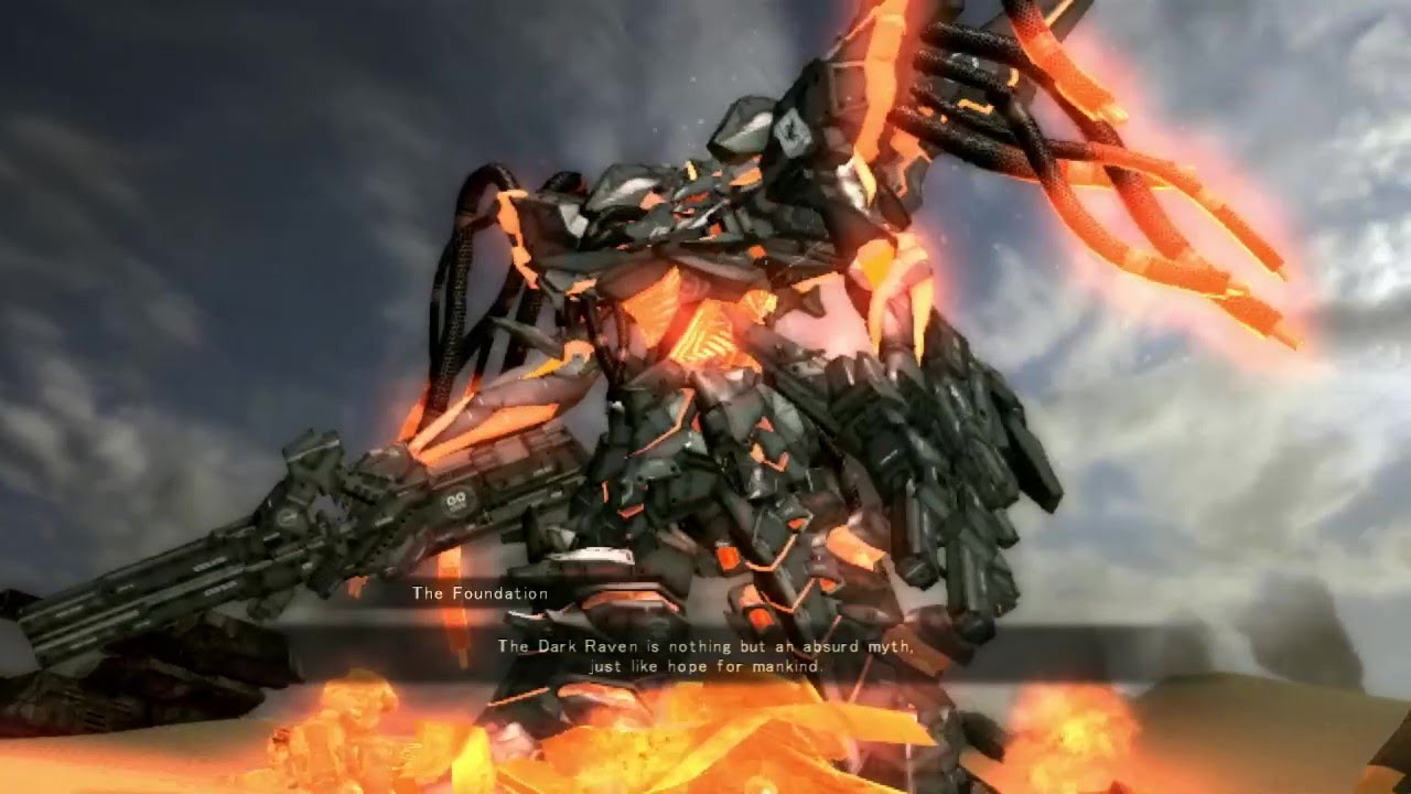 Final Boss Black Glint Solo'd by Giga Chad UNAC (Armored Core Verdict ...