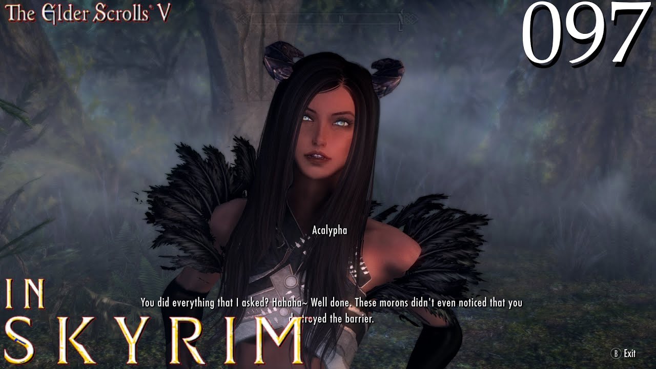Adrak in Skyrim 097 Acalypha - YouTube