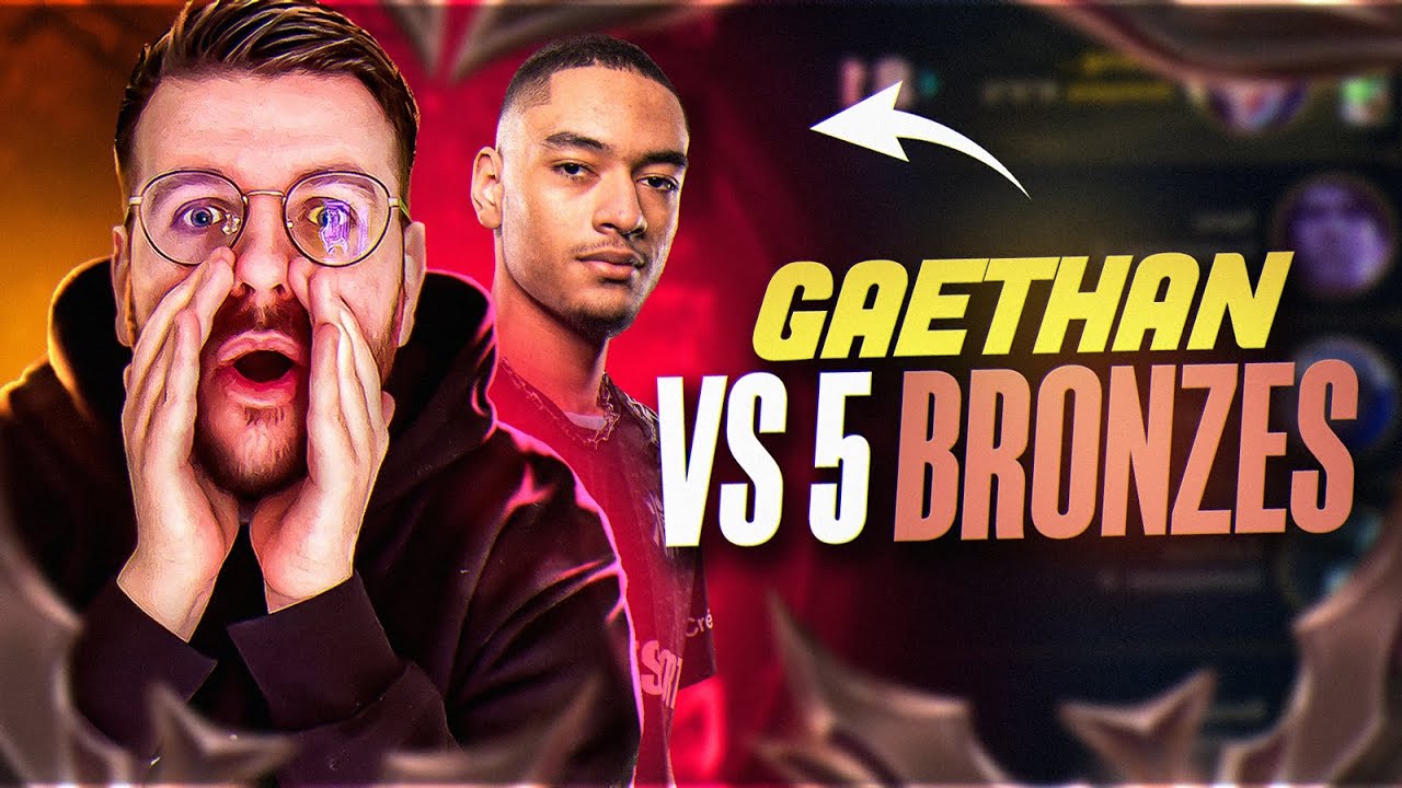 GAETHAN CONTRE 5 BRONZES ! LA PLUS BELLE GAME DU CHALLENGE ?! - YouTube