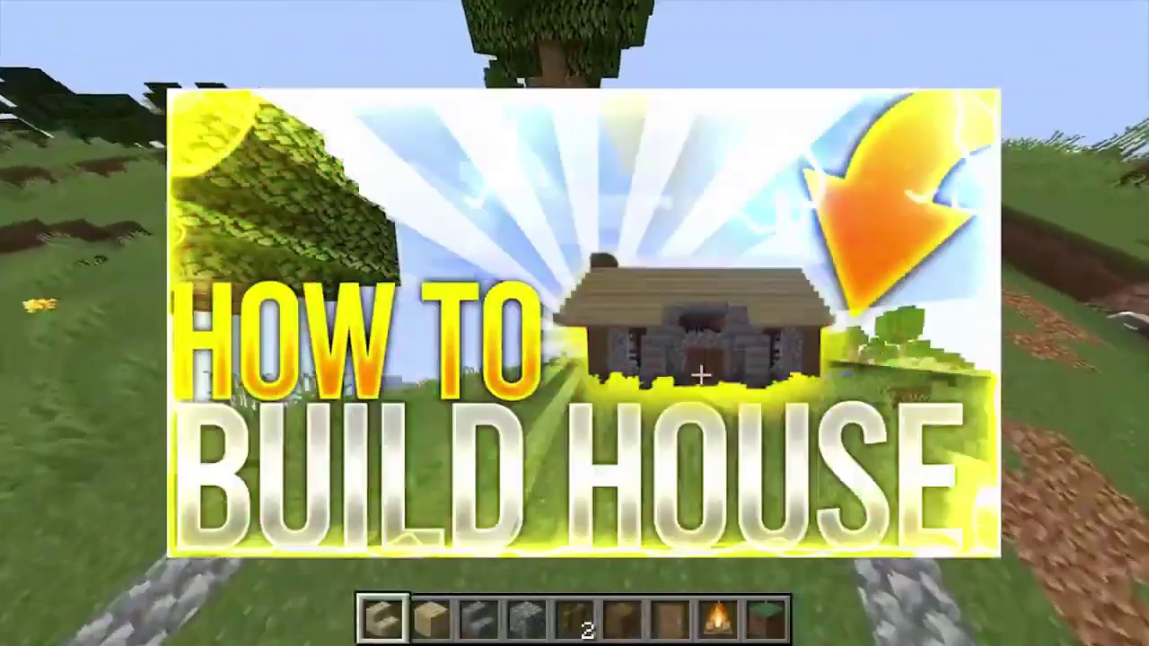 How to build small survival house - YouTube