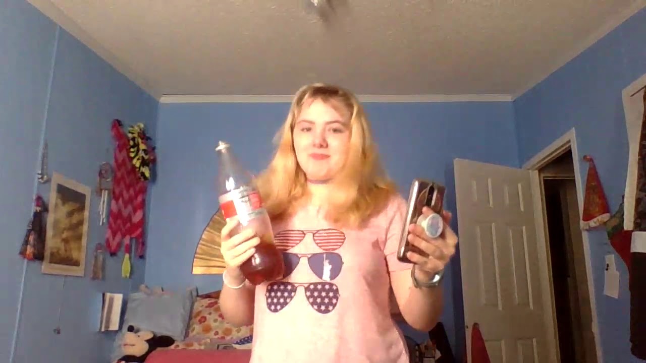 Burping contest with my little sister - YouTube