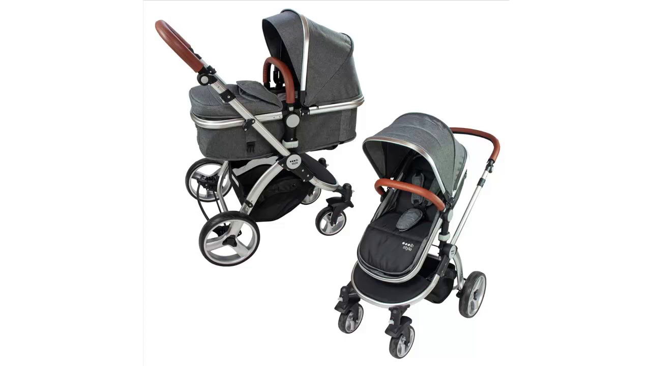 ib style®SUPREME 2 in 1 Kinderwagen | Buggy | Zusammenklappbar - YouTube