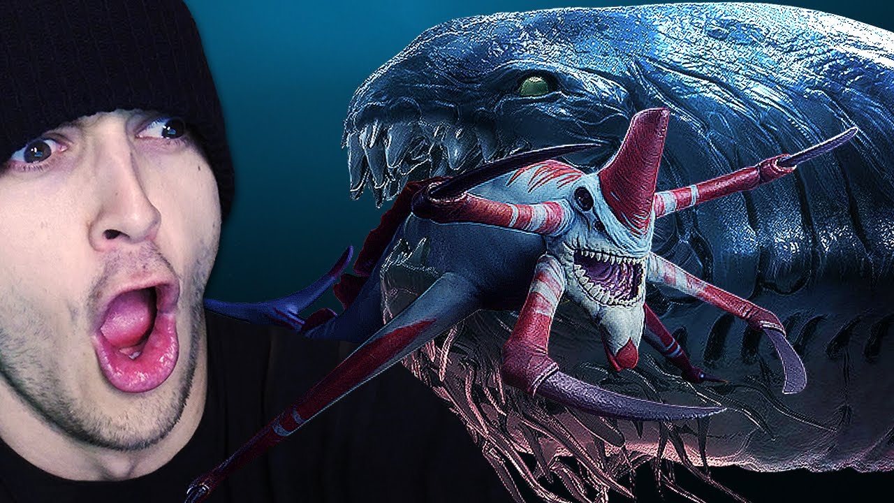 BLOOP vs SUBNAUTICA LEVIATHAN SIZE COMPARISON (Reaction) - YouTube