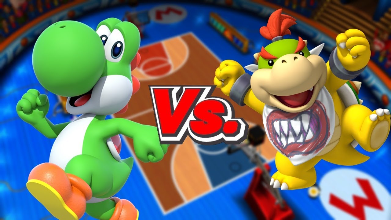 Yoshi And Bowser Jr