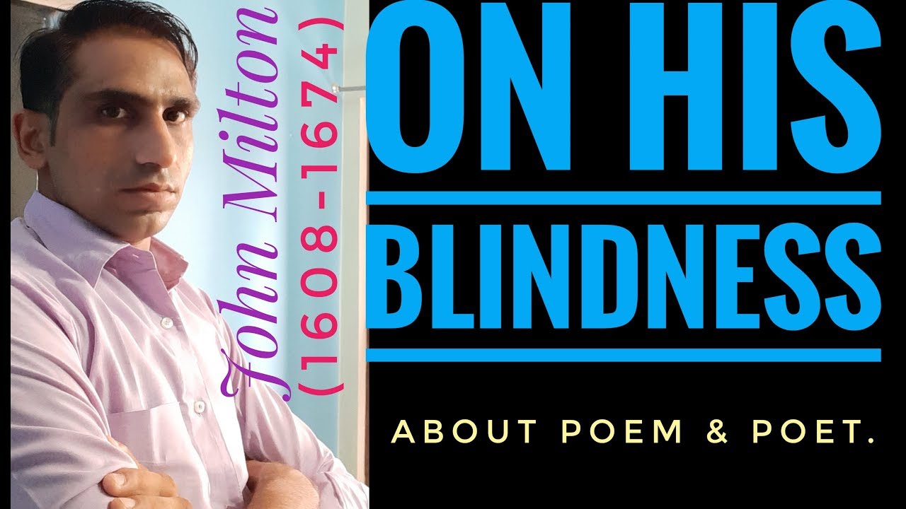 On His Blindness (John Milton) - YouTube