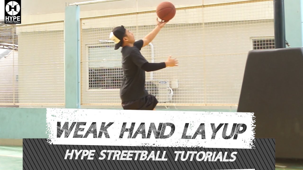 Weak Hand Layup - Hype Streetball Tutorial - YouTube