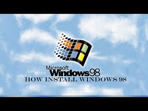 HOW INSTALL WINDOWS 98 - YouTube