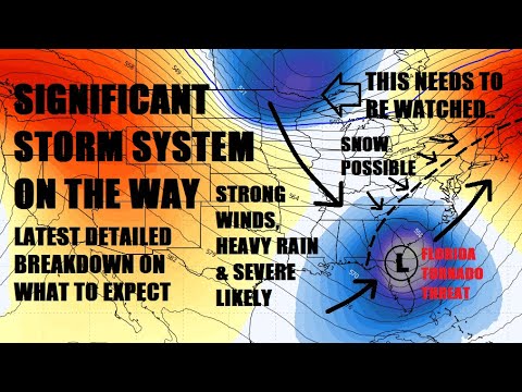 Major storm system moving in this weekend! Strong winds, heavy rain ...