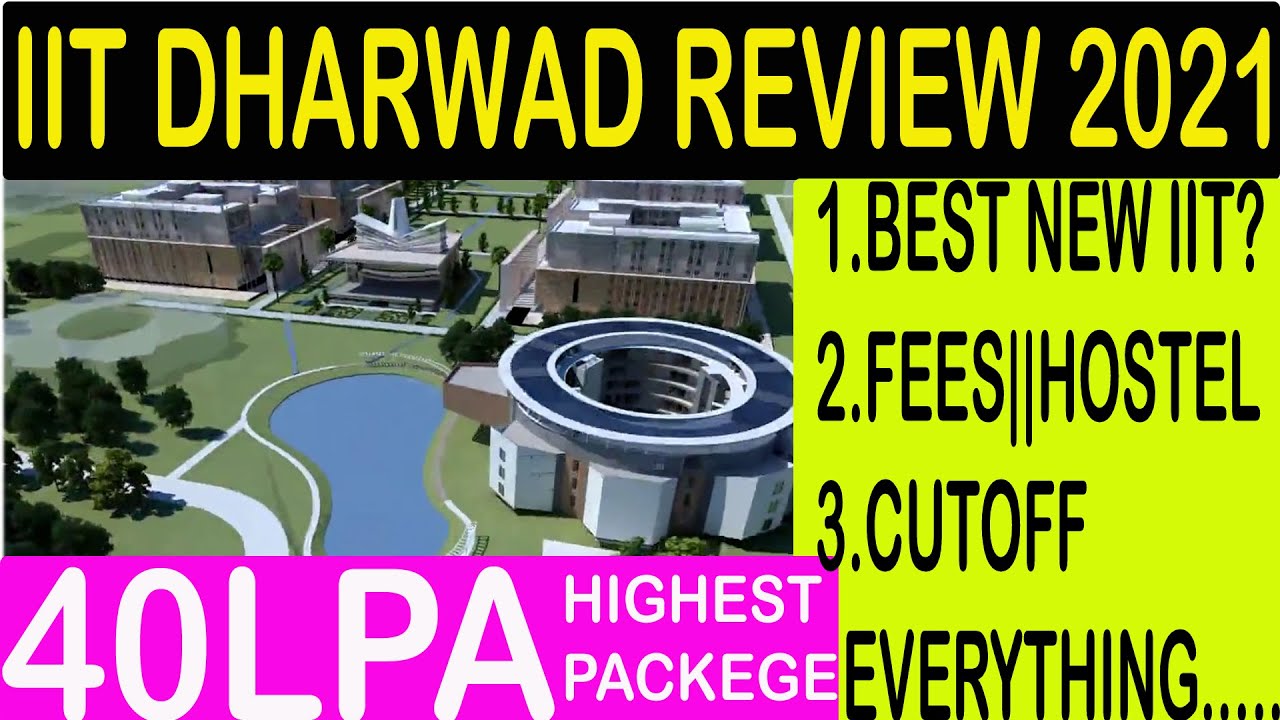 IIT DHARWAD FULL DETAIL REVIEW 2021||FEES||CUTOFF||PLACEMENT||HOSTEL ...