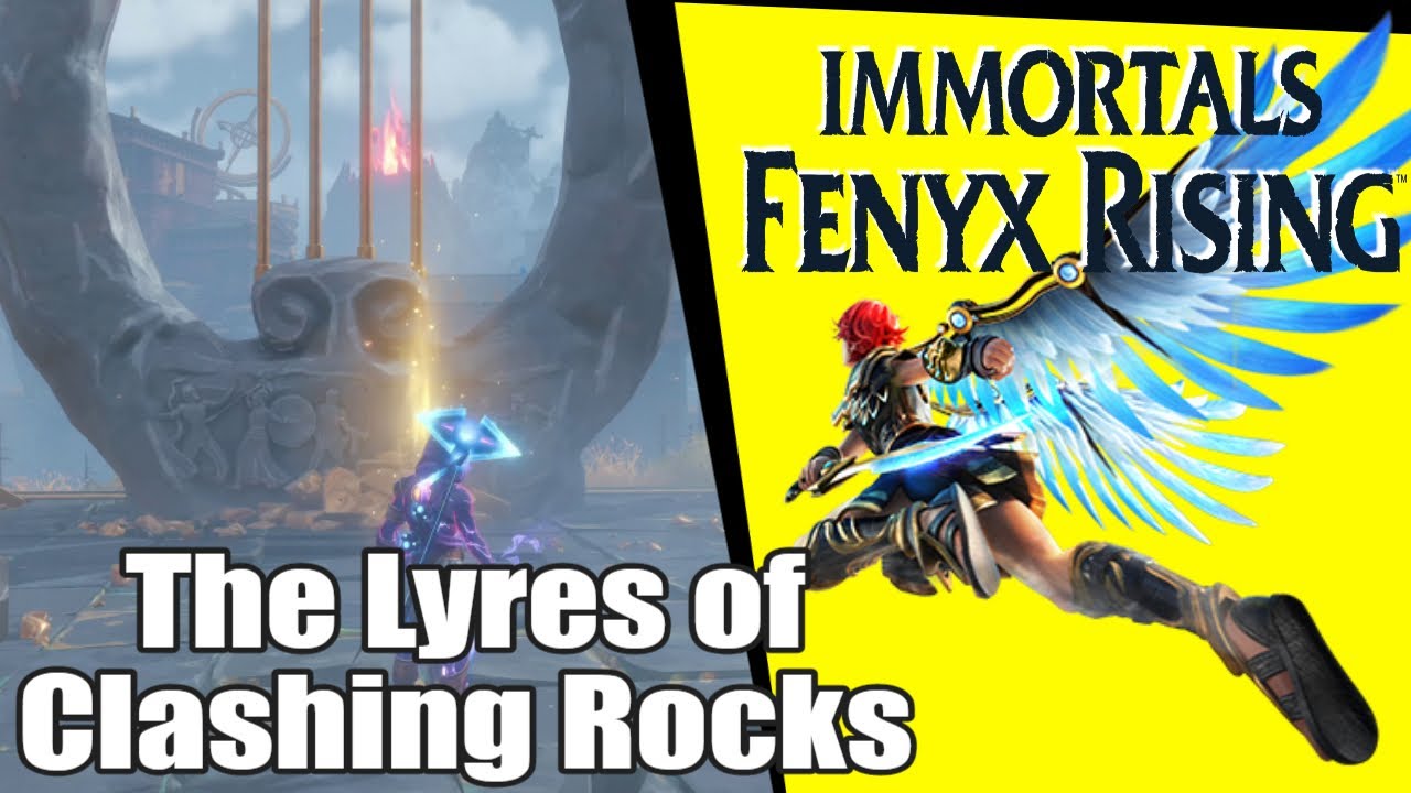 Immortals Fenyx Rising Clashing Rocks Lyres - YouTube