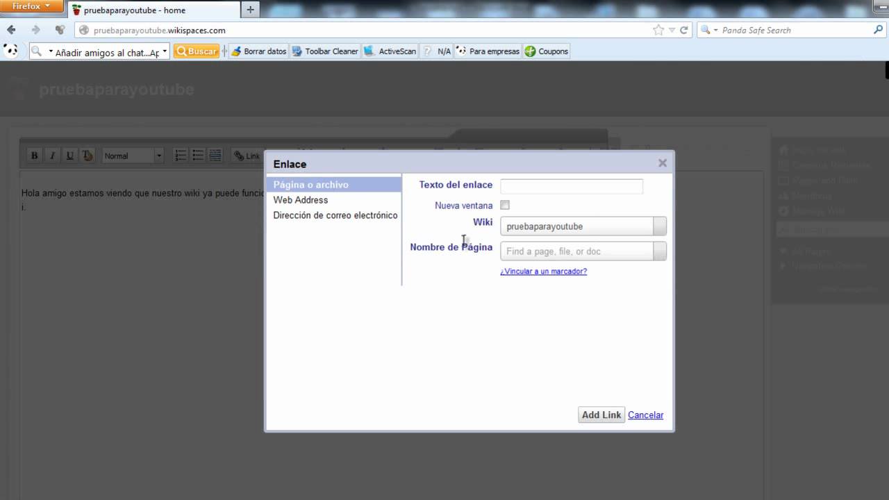 Como crear un wiki gratis, facil y rapido - YouTube