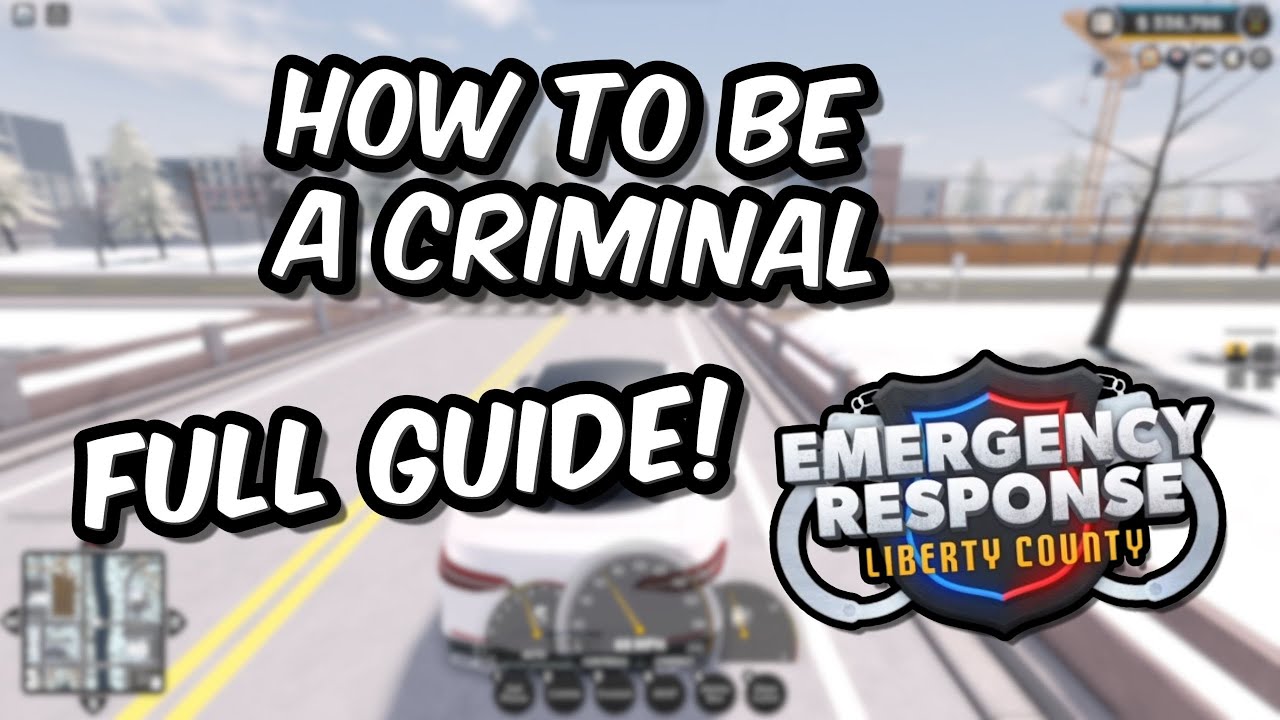 How To Be A Criminal In ER:LC! │ *Full Guide* - YouTube