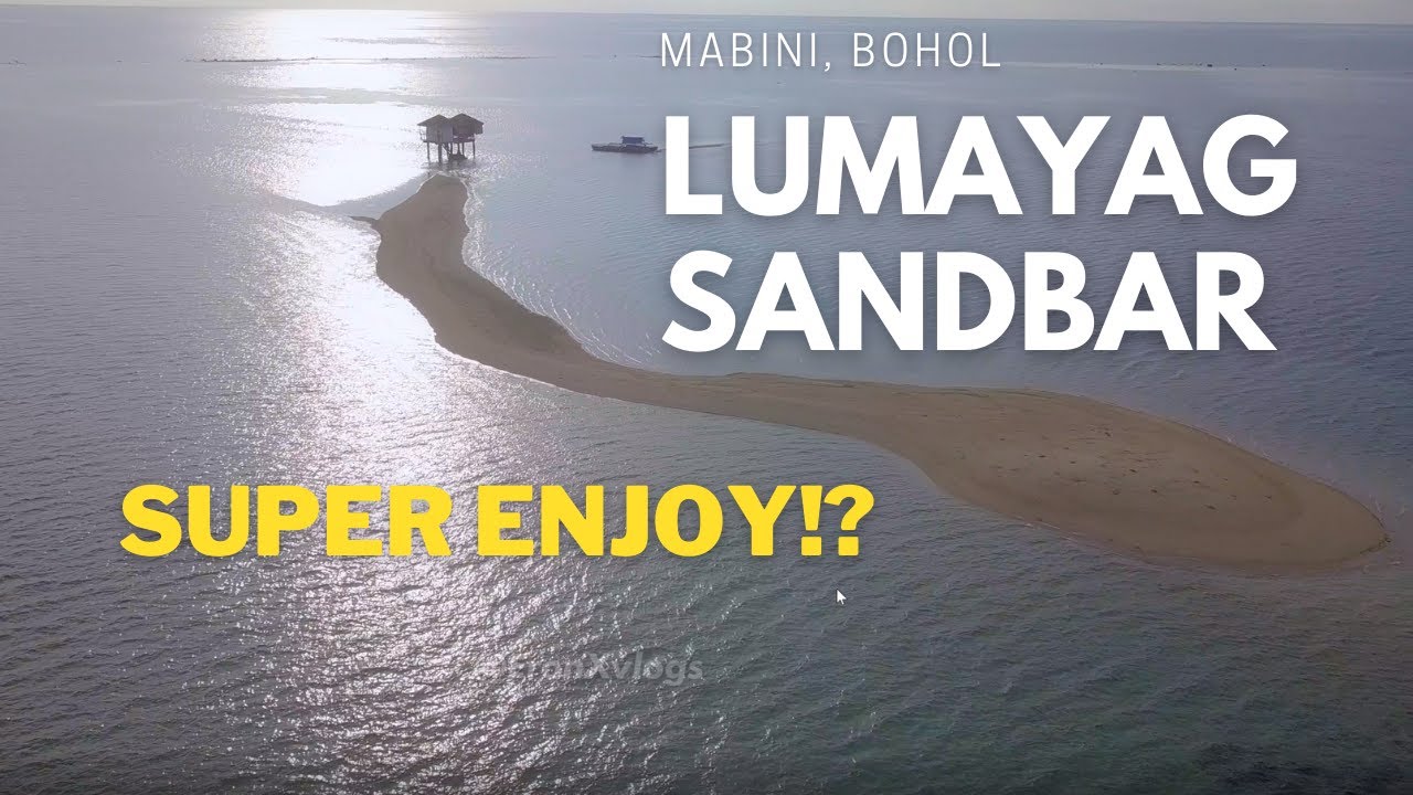 Lumayag Sandbar and Naasug Cliff, hidden gems of Mabini, Bohol - YouTube