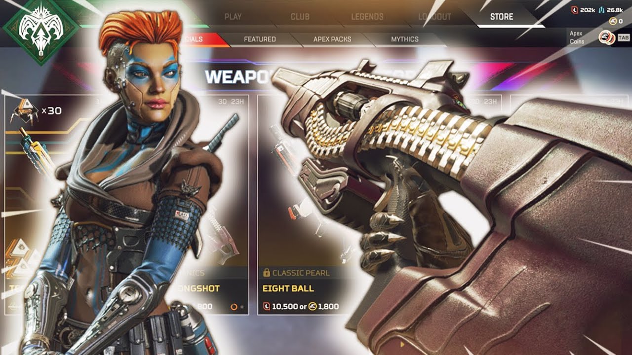 NEW Apex Recolor Store - Sentinel "Luxury Longshot" Skin in the Store ...