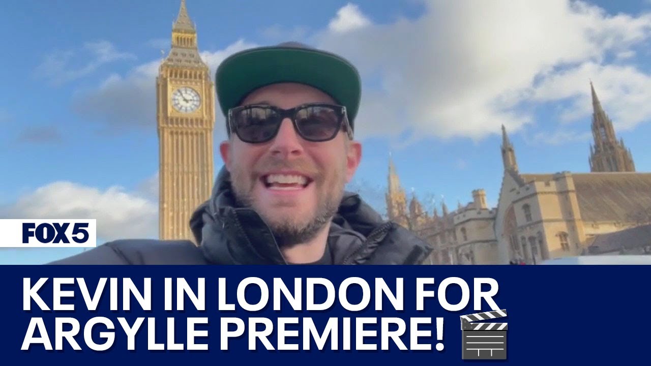 Kevin McCarthy in London for the Argylle premiere - YouTube