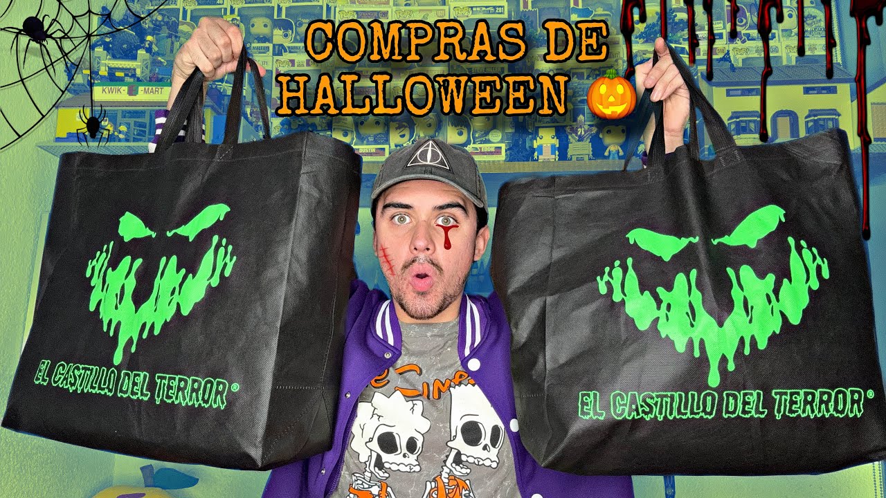Mis compras en EL CASTILLO DEL TERROR *UNBOXING DE HALLOWEEN* | Diego ...