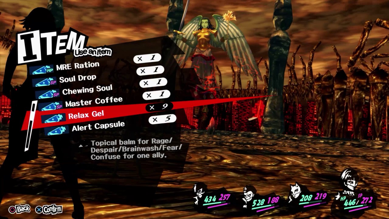 Persona 5 Declarer of Anguish Boss Battle Merciless Mode - YouTube