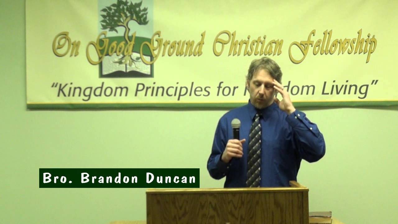 Men's Day Reflection. Bro. Brandon Duncan - YouTube