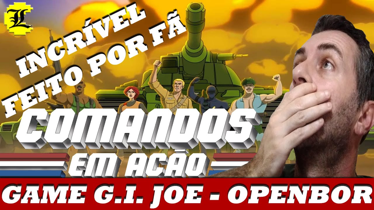 G.I. JOE - INCRÍVEL JOGO FEITO POR FÃ E GRATUITO - OPENBOR / GAME JOLT ...