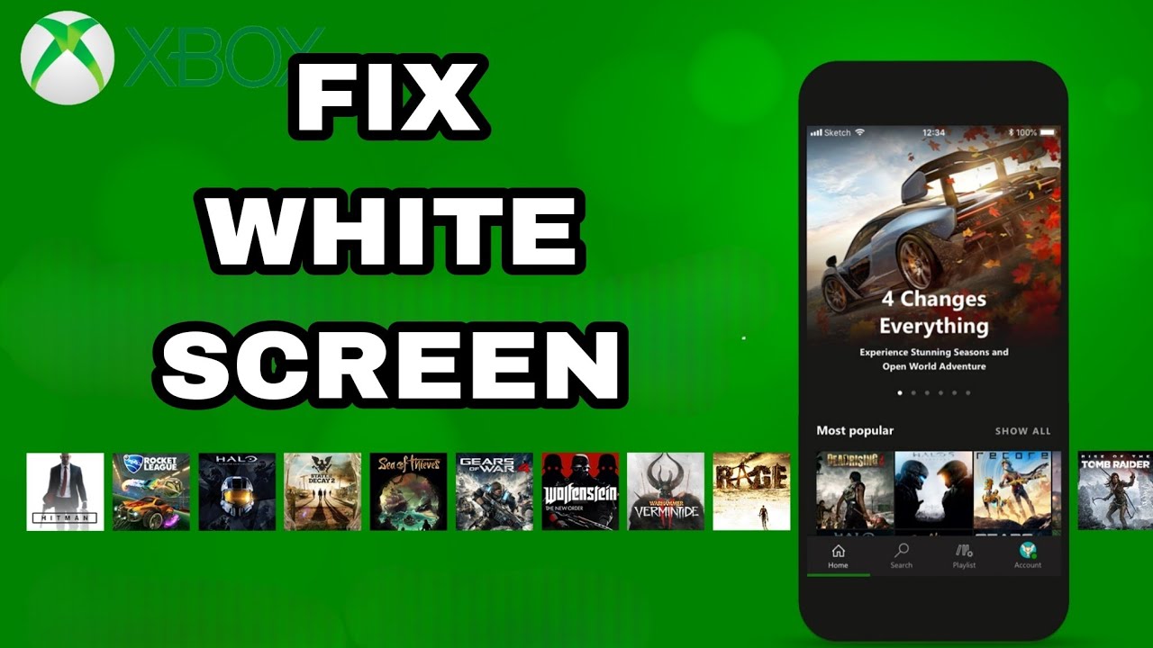 How To Fix And Solve Xbox App White Screen | Final Solution - YouTube