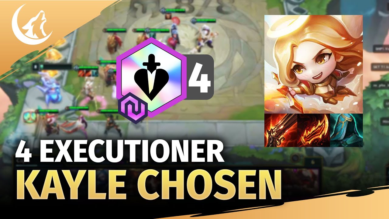 4 Executioner with Kayle Chosen | TFT set 4.5 | MoonWoft TacTics - YouTube