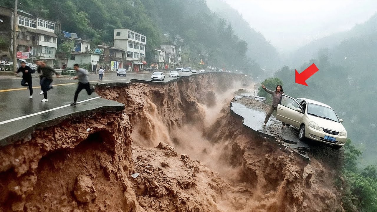Moments Filmed Seconds Before Disasters - 2025 New Update #09 - YouTube